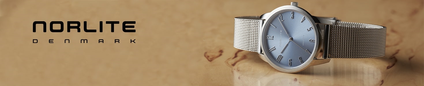 Norlite ure. Armbåndsure i tidløst design. SPAR 10%